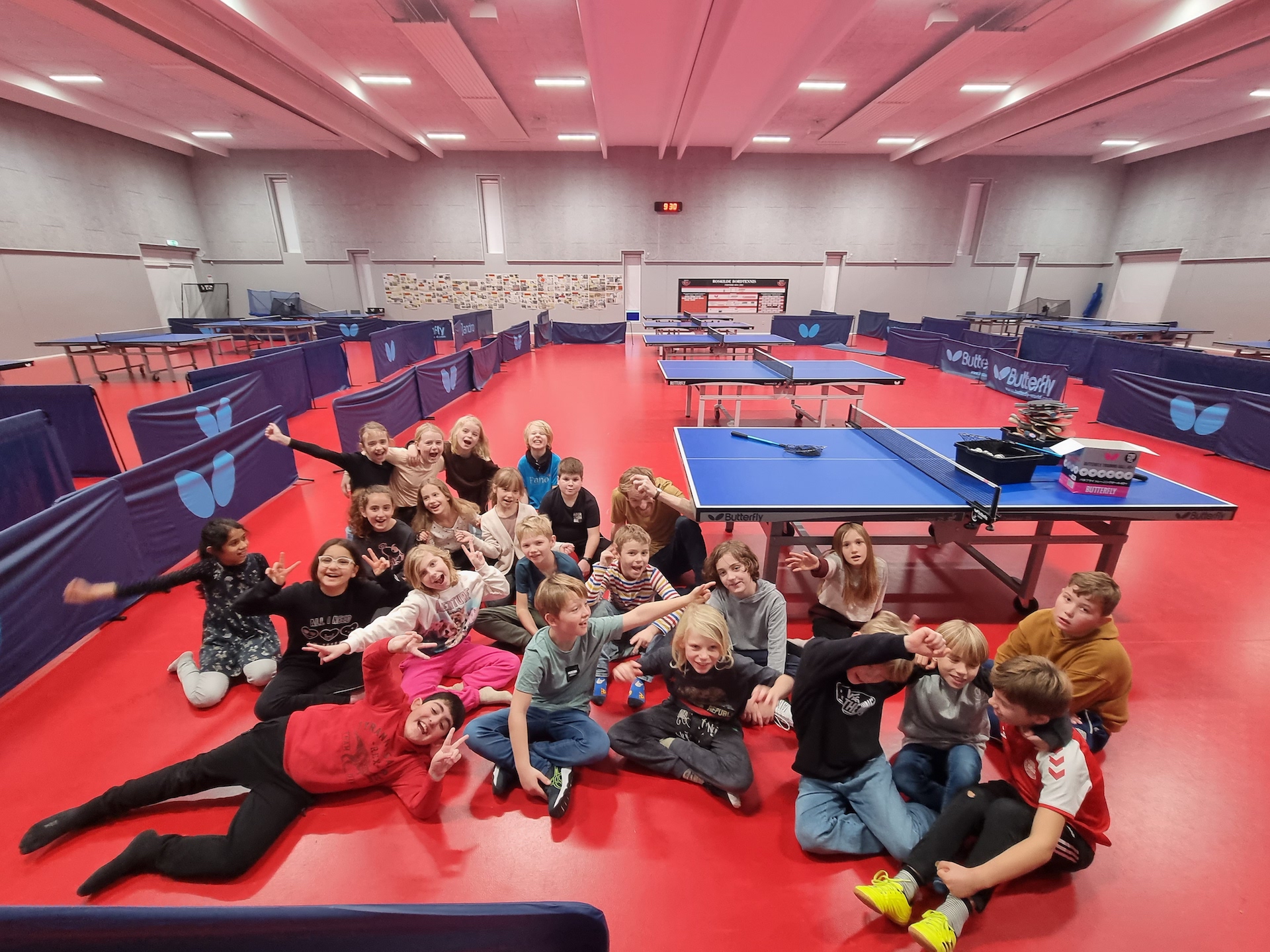 Skolebesøg i klubben | Roskilde Bordtennis, BTK 61